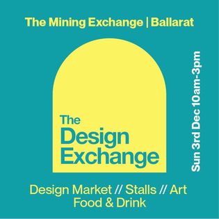 The Design Exchange Sunday 3rd Dec 10am till 3pm – twothreadsmelbourne